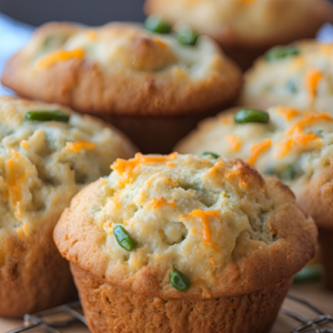 Jalapeño Cheddar Beer Bread Muffins