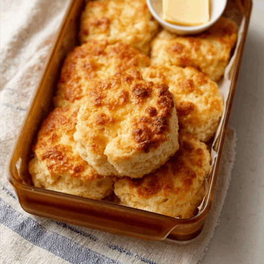 Golden Butter Bath Biscuits