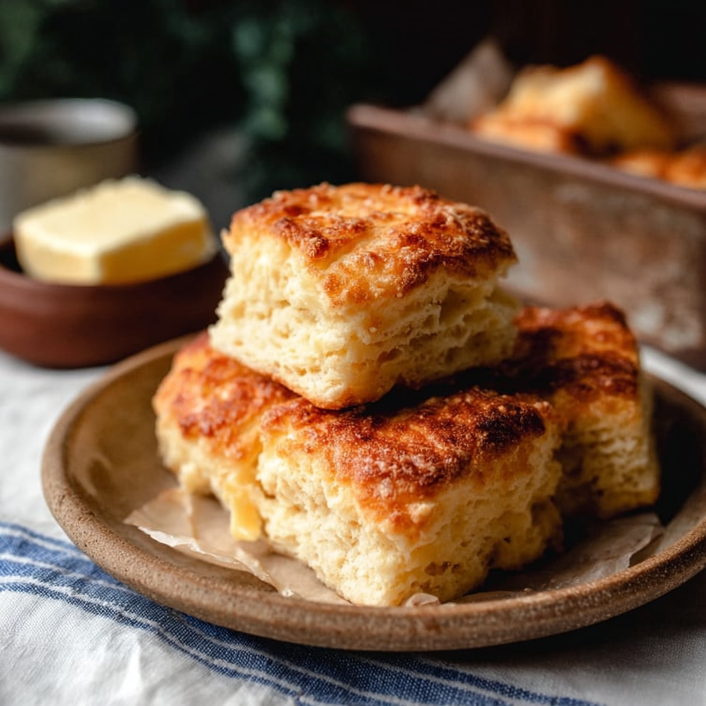 Golden Butter Bath Biscuits