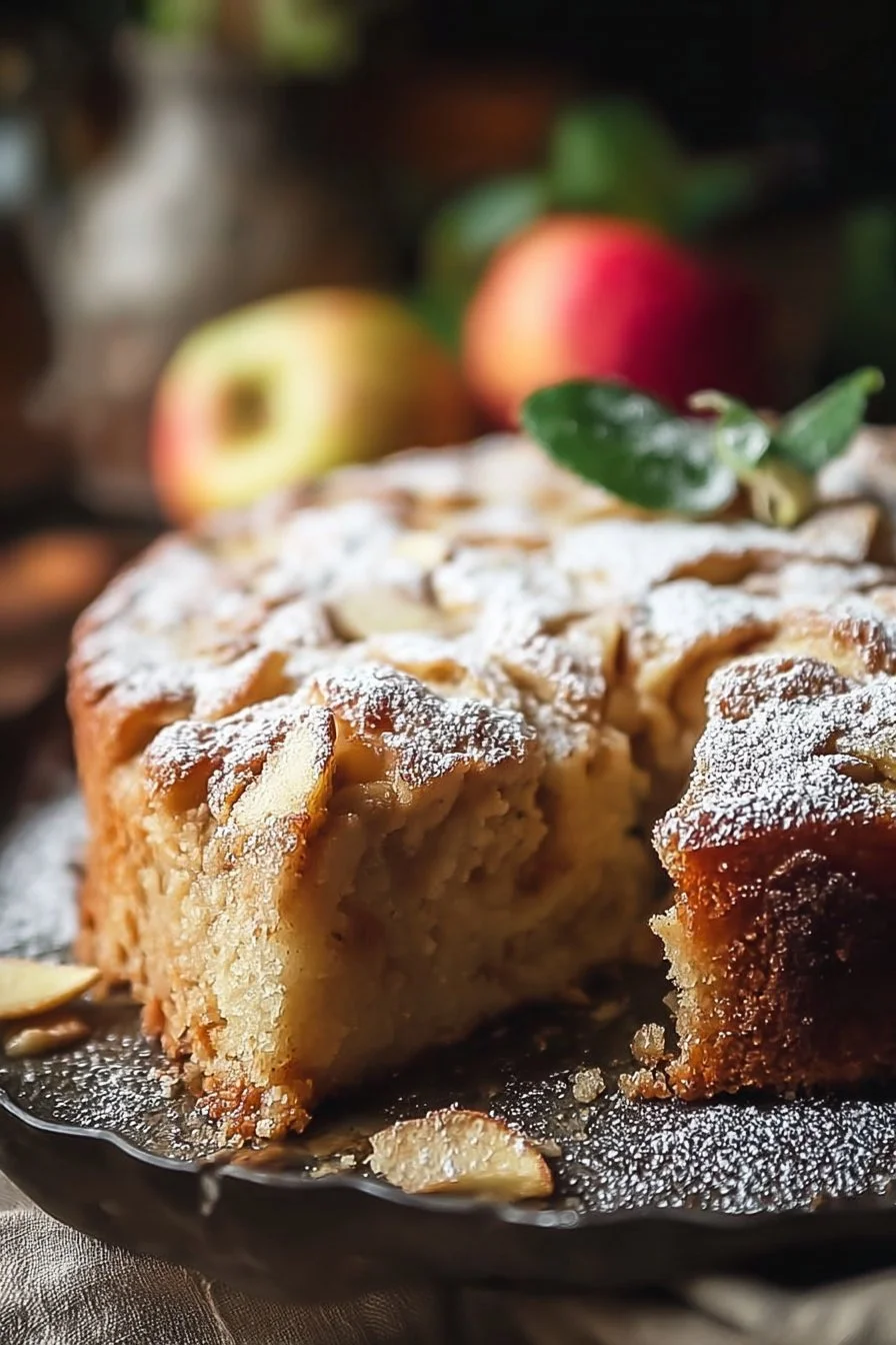 Authentic Irish Apple Cake