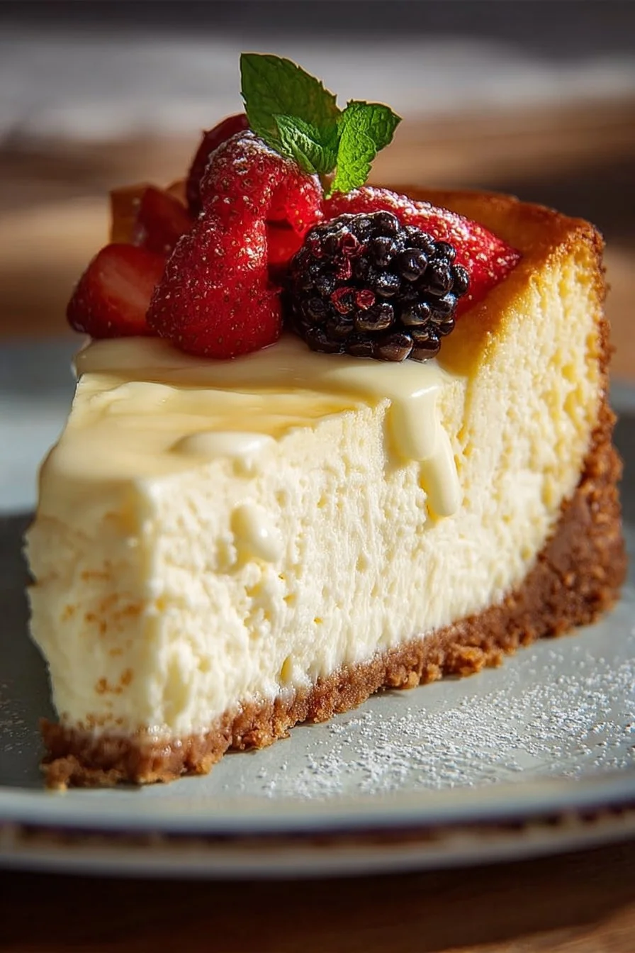 Creamy Baked Cheesecake